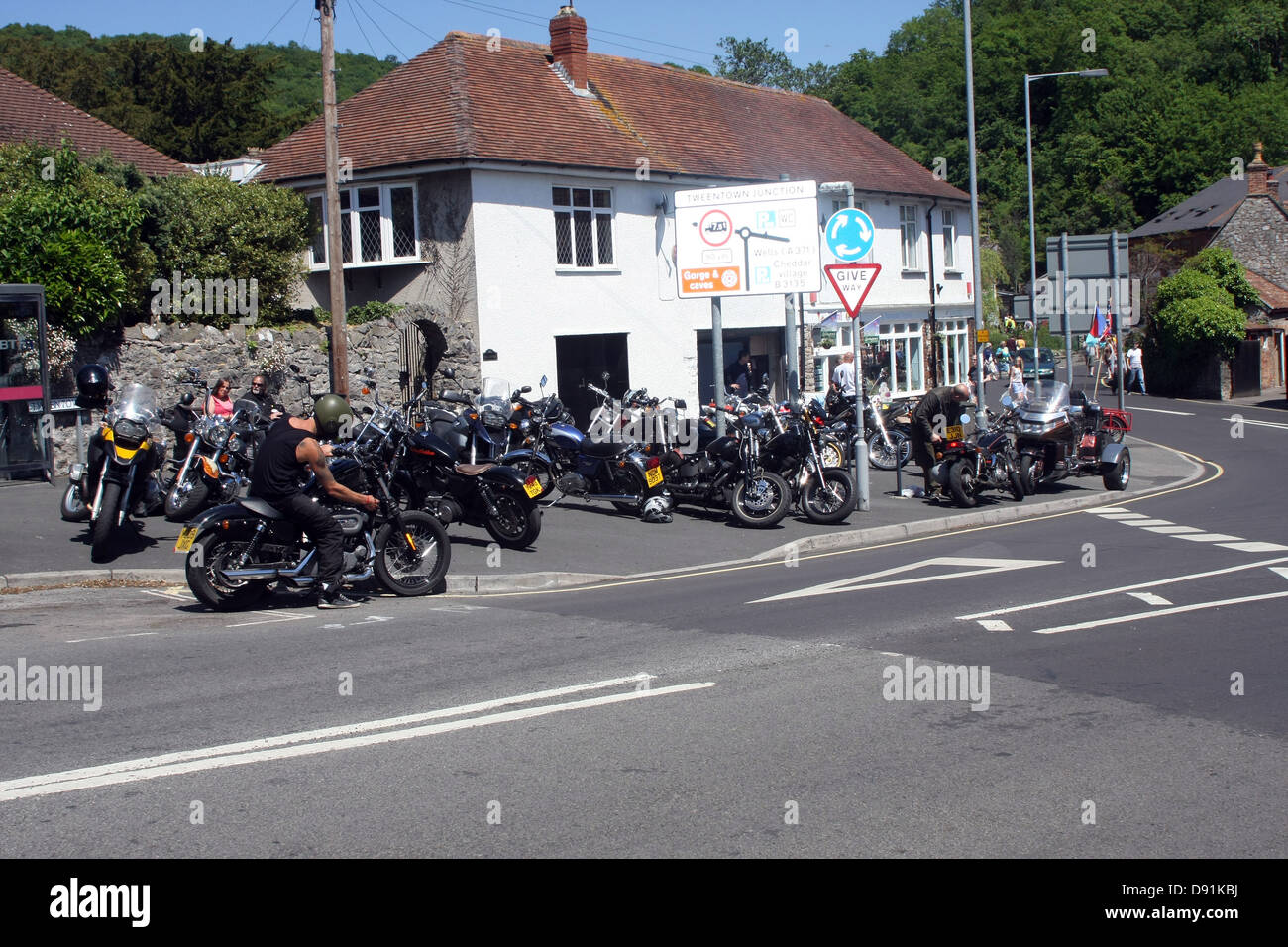 Motorbike rally event hi-res stock photography and images - Alamy