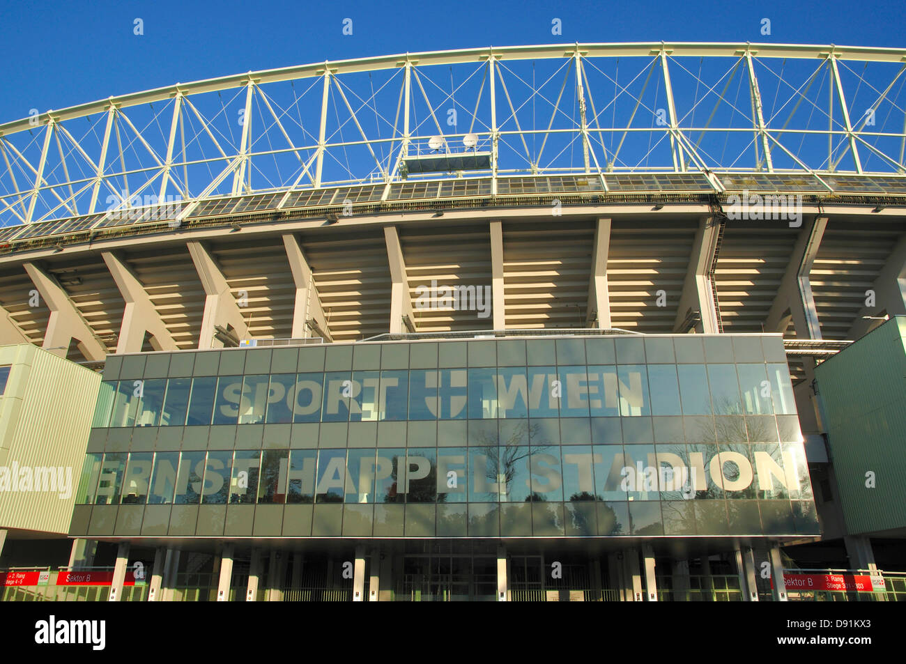 Ernst Happel Stadium in Viennese Prater Stock Photo - Alamy
