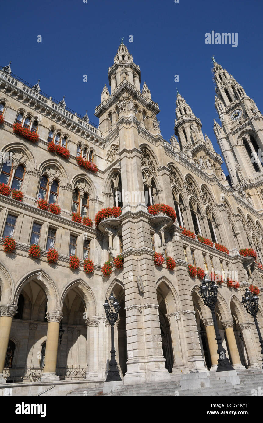 Vienna City Hall Stock Photo - Alamy