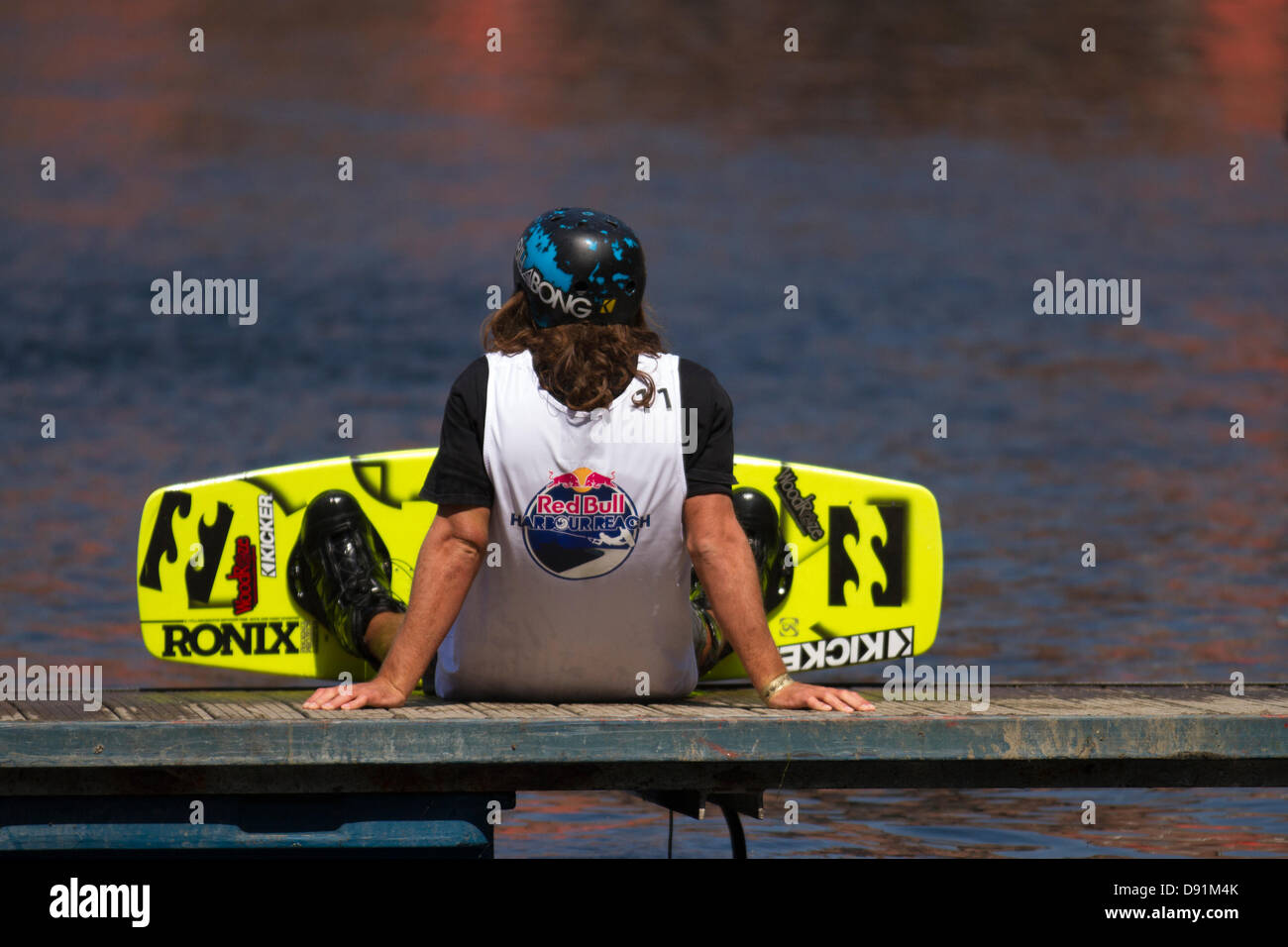 Liverpool, UK 8th June, 2013. Marc Rossiter awarded “Rail Rider of the ...