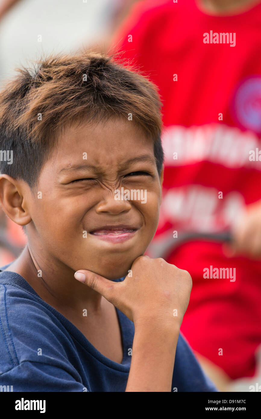 Little Boy in Manila, Philippines Stock Photo - Alamy