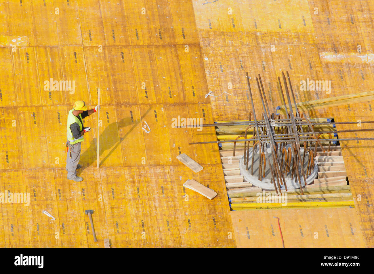 Building site from above Stock Photo - Alamy