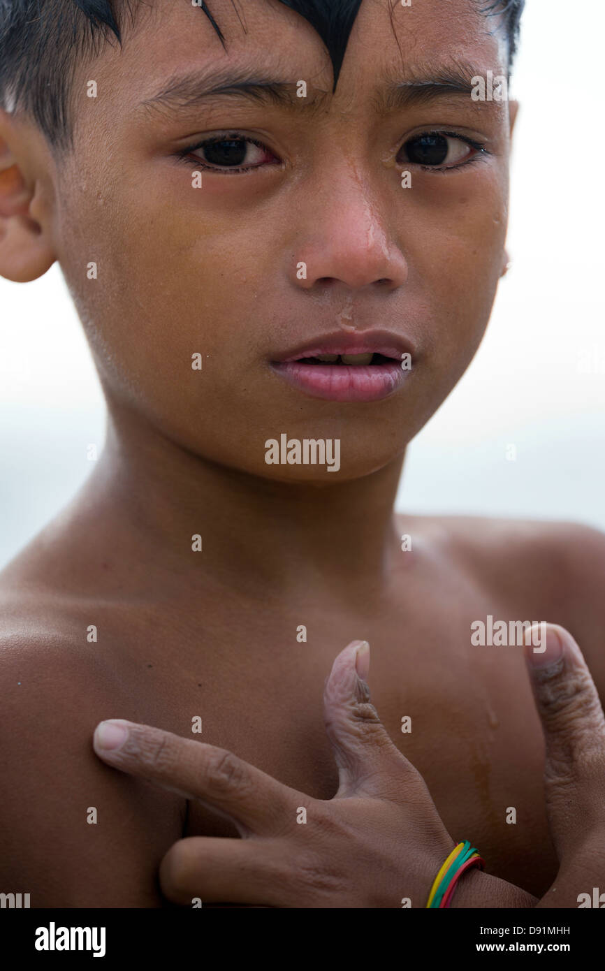 Little Boy in Manila, Philippines Stock Photo - Alamy