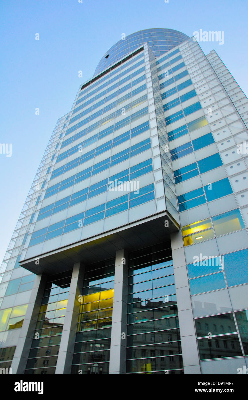 Galaxy Tower - Office Tower at the Praterstraße Stock Photo - Alamy
