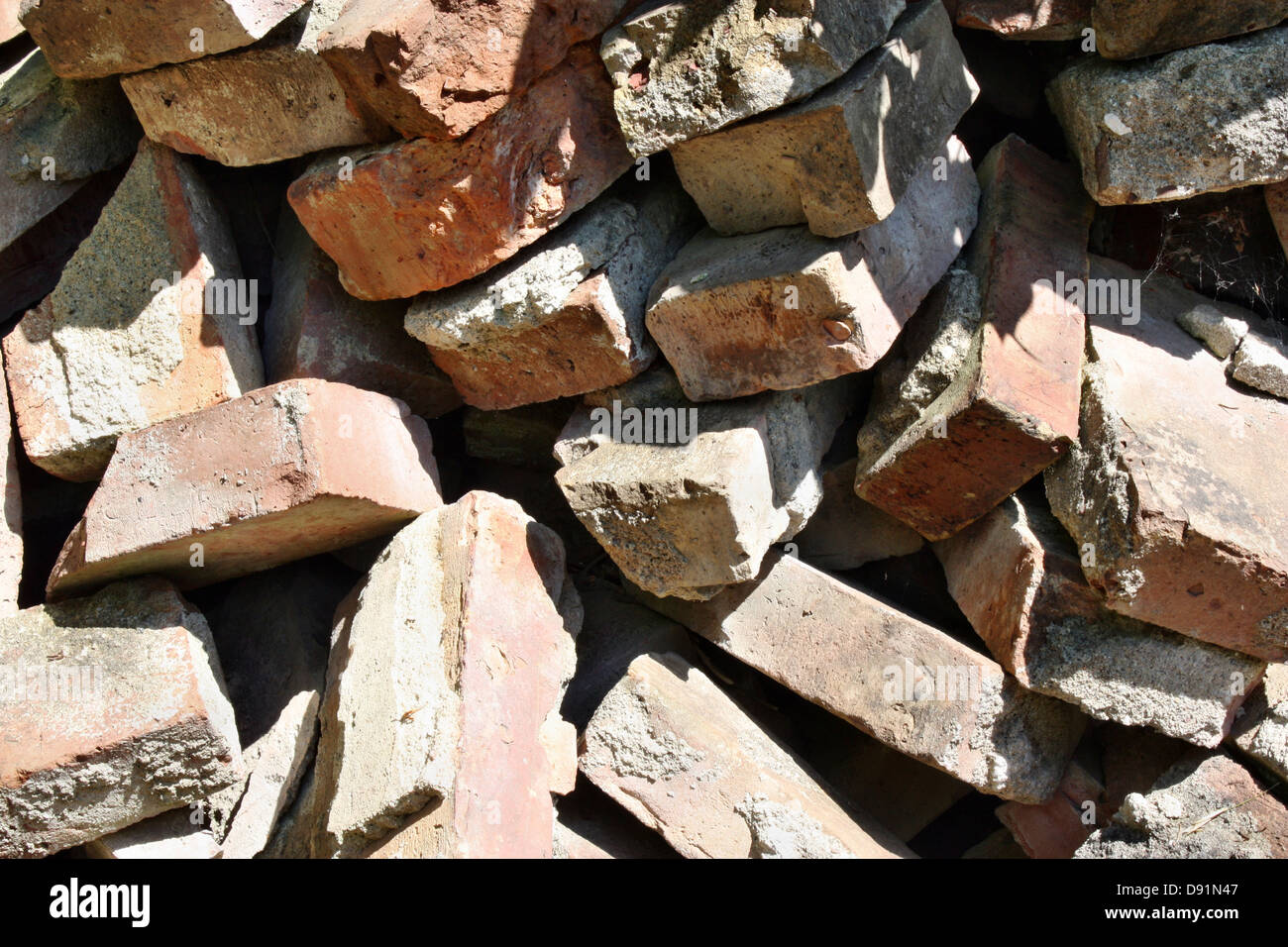 Bricks old stack Stock Photo - Alamy