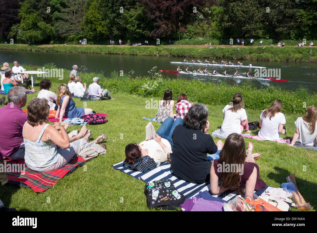 Durham rowing Regatta, Durham, England, UK Stock Photo - Alamy