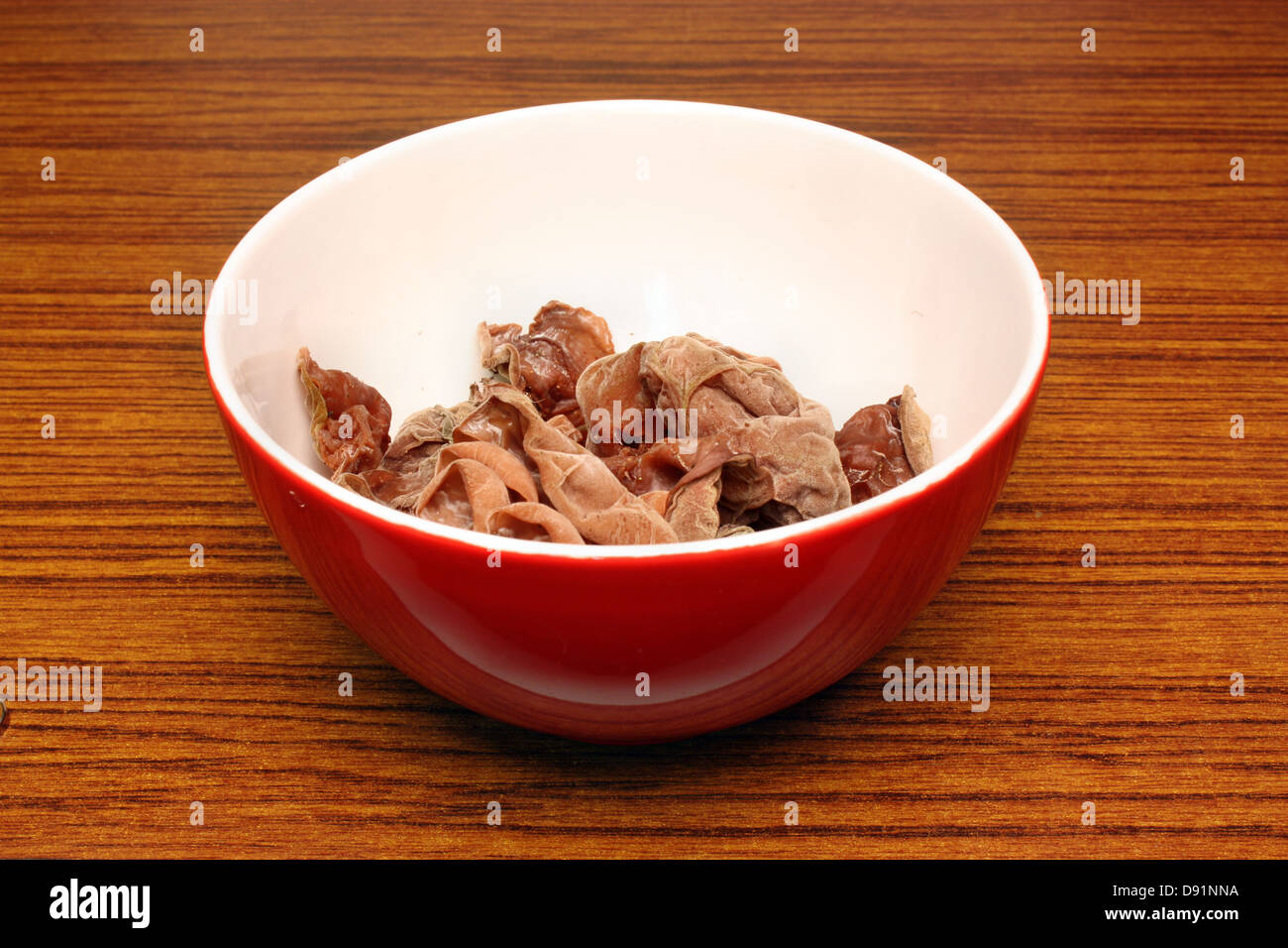 Ears fungus in a bowl Stock Photo - Alamy