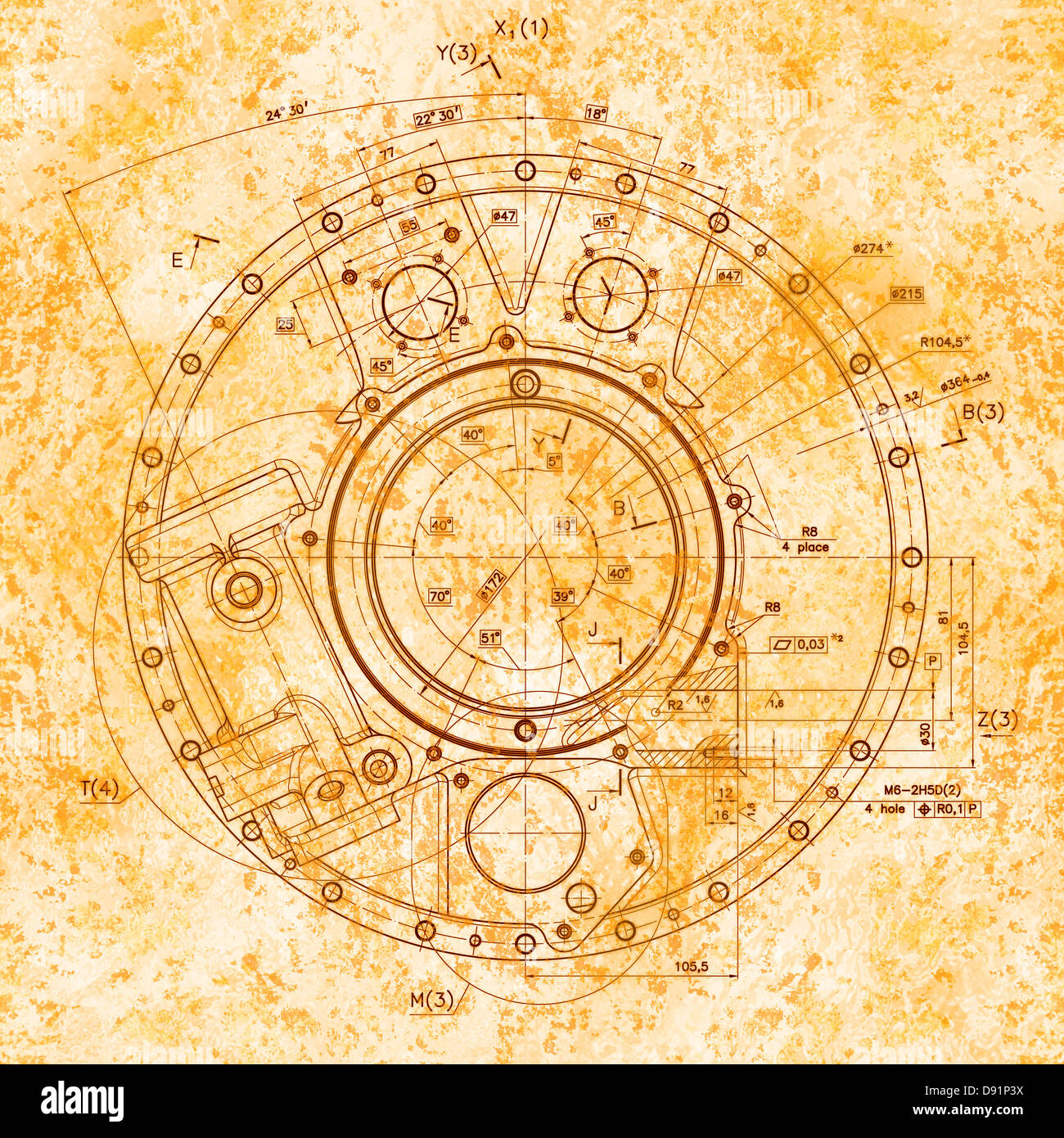 Internal combustion engine drawing hi-res stock photography and images ...