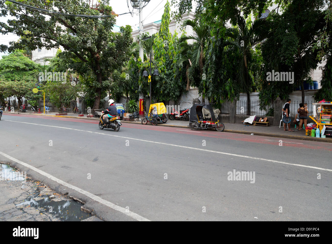Street View in Manila, Philippines Stock Photo - Alamy