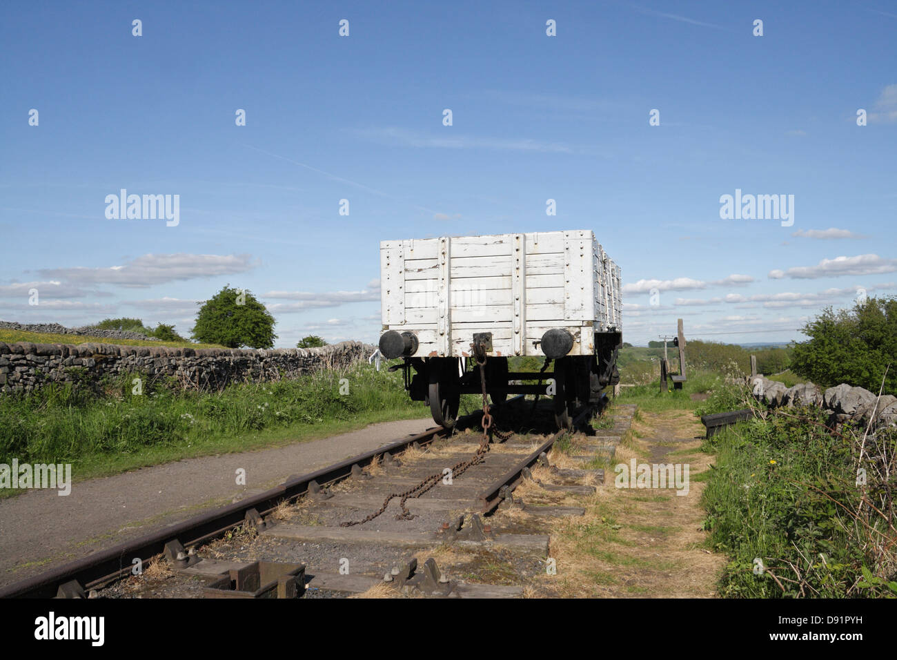Middleton Top Engine house on the disused Cromford and High Peak ...