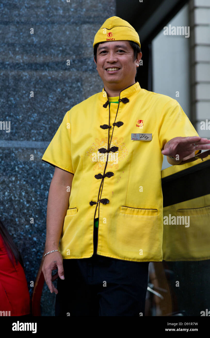 Portrait of a Man in Manila, Philippines Stock Photo - Alamy