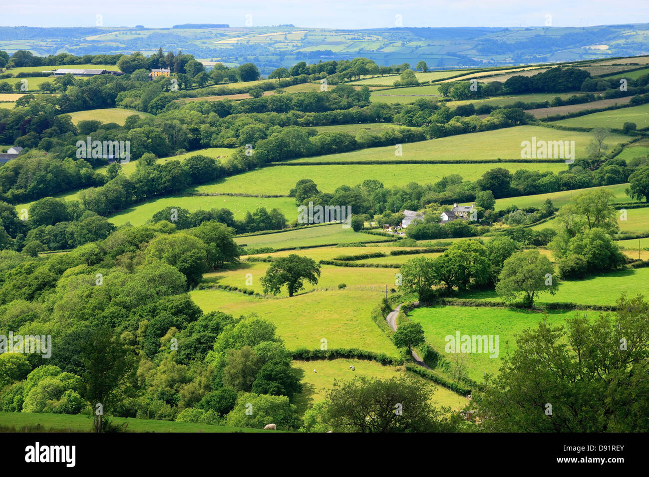 Towy valley hi-res stock photography and images - Alamy
