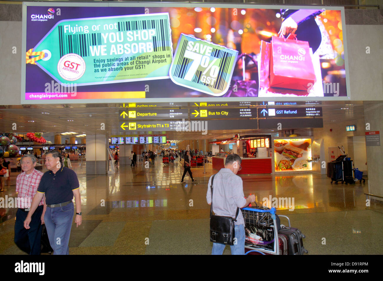 Singapore,Changi International Airport,SIN,billboard,advertisement,ad ...