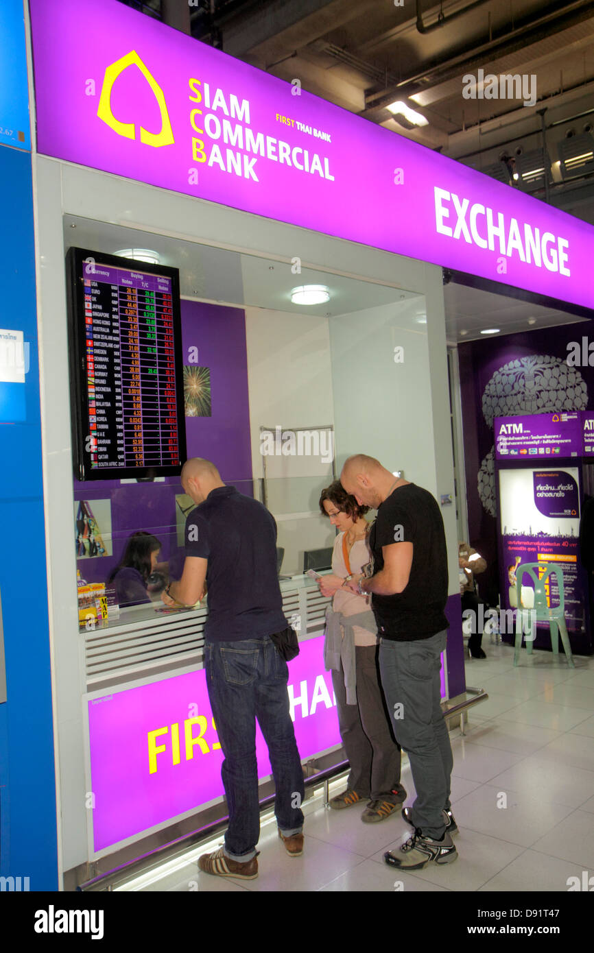 Bangkok Thailand,Thai,Suvarnabhumi International Airport,BKK,money ...