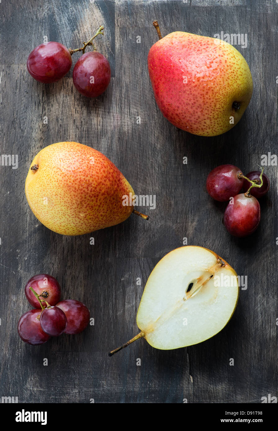 Red pears hi-res stock photography and images - Alamy