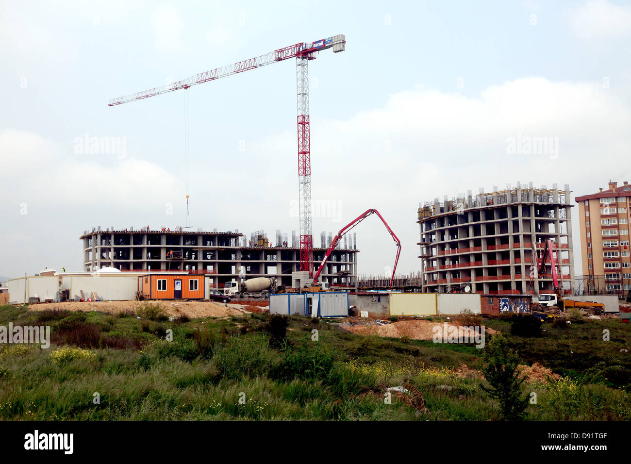 Istanbul building construction hi-res stock photography and images - Alamy