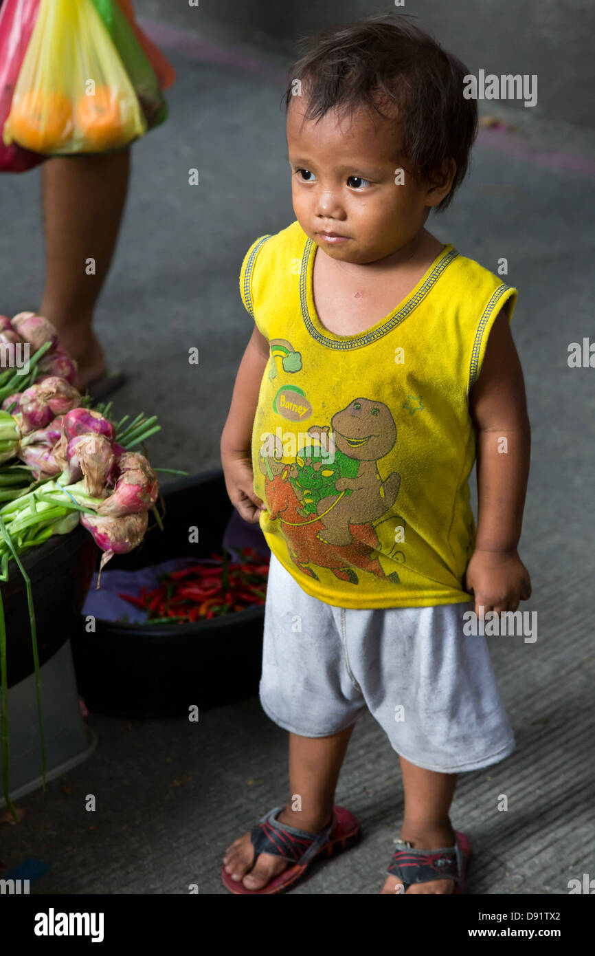 Little Boy in Manila, Philippines Stock Photo - Alamy