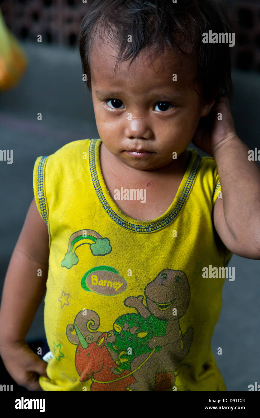Little Boy in Manila, Philippines Stock Photo - Alamy