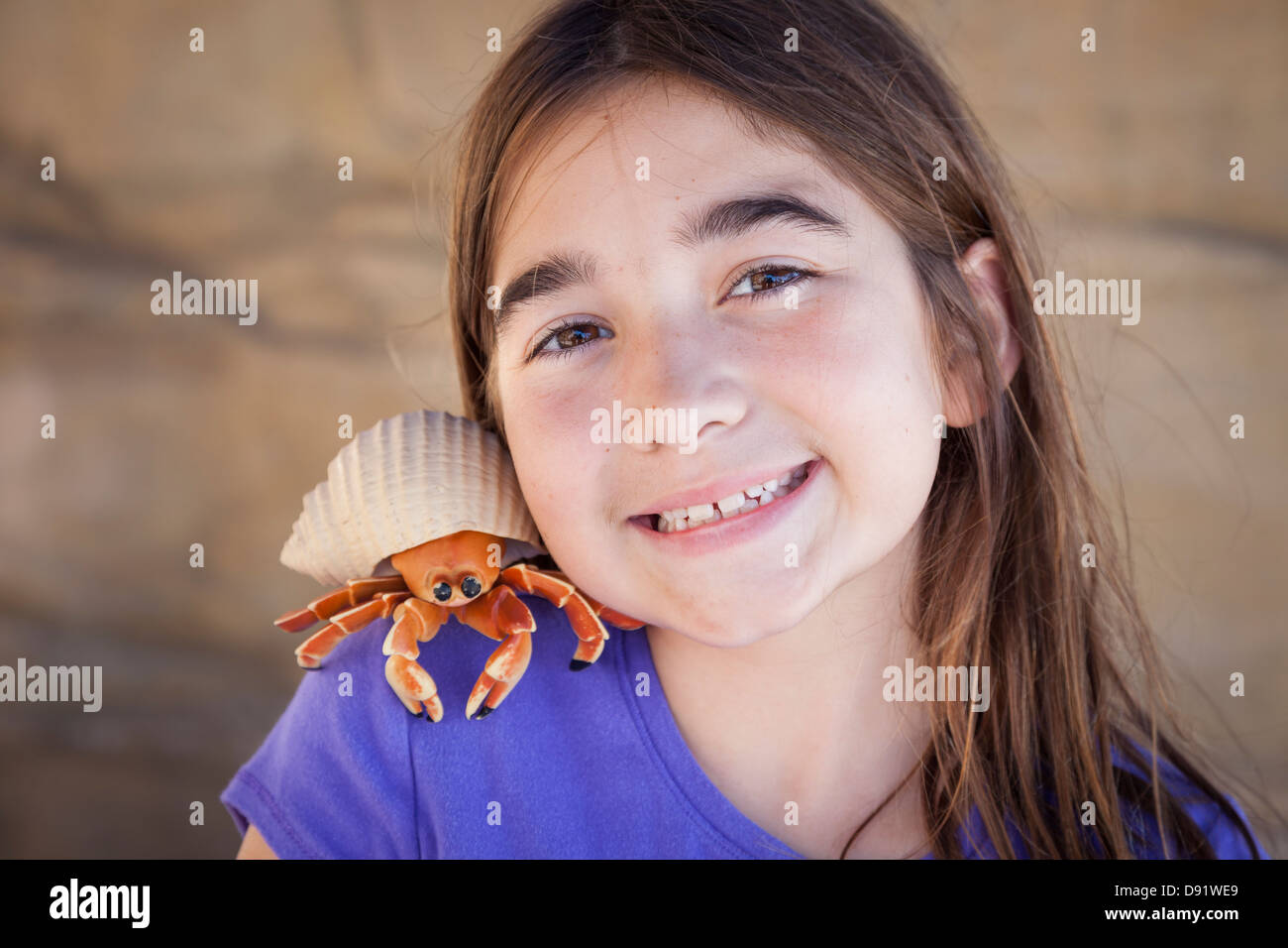 Girl With Crab High Resolution Stock Photography and Images - Alamy