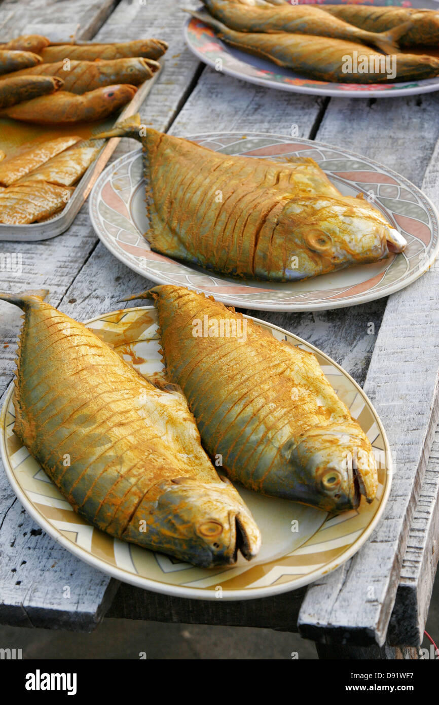 Fresh sea fish marinated in spices, Saint Martin Island, Bangladesh ...