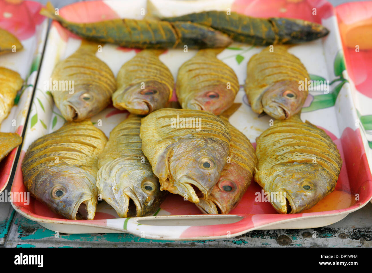 Fresh sea fish marinated in spices, Saint Martin Island, Bangladesh ...