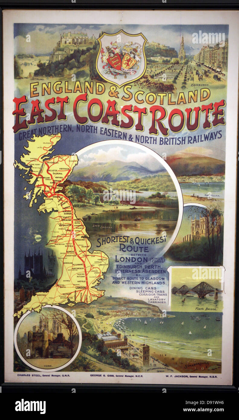 Lms railway posters hi-res stock photography and images - Alamy
