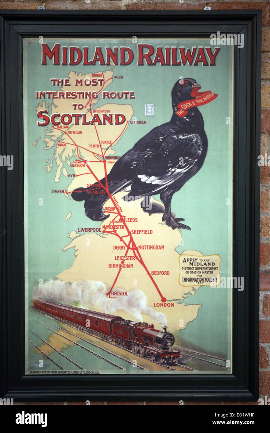 Lms railway posters hi-res stock photography and images - Alamy
