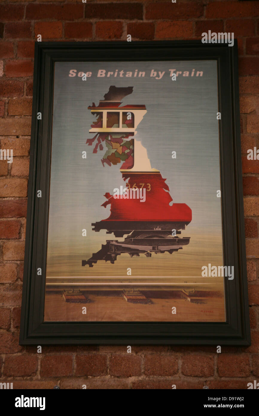 Rail Railway Train Poster Lner High Resolution Stock Photography and ...