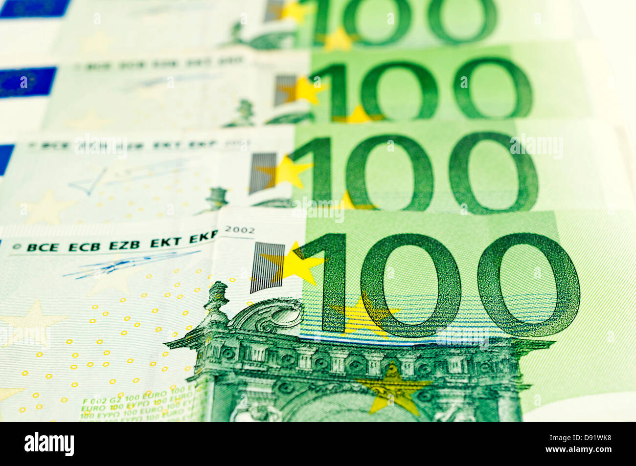 One hundred euro as background Stock Photo - Alamy