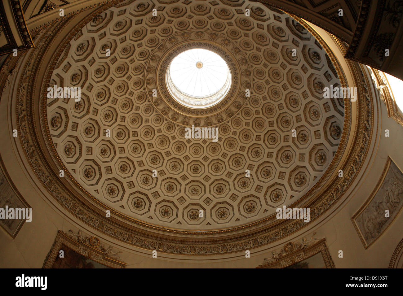 Interior of Kedleston Hall Stock Photo - Alamy