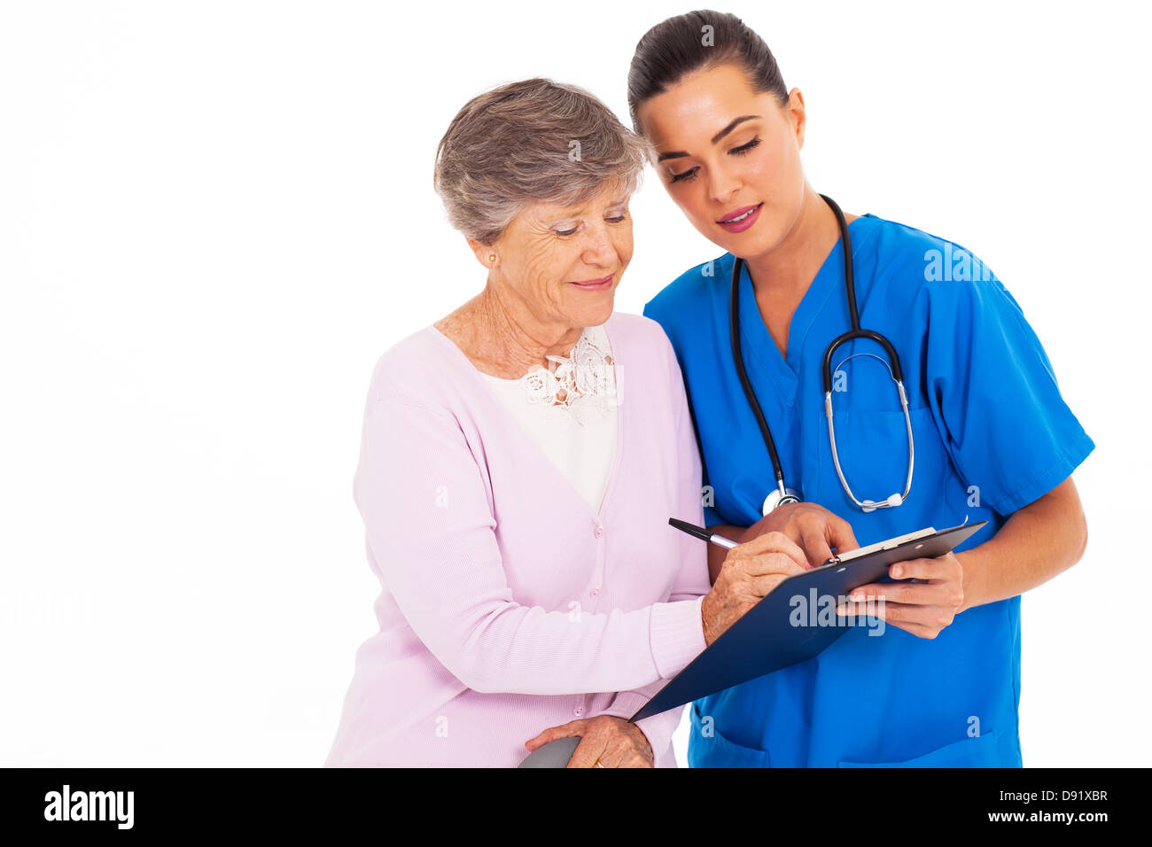 Nurse and patient form hi-res stock photography and images - Alamy