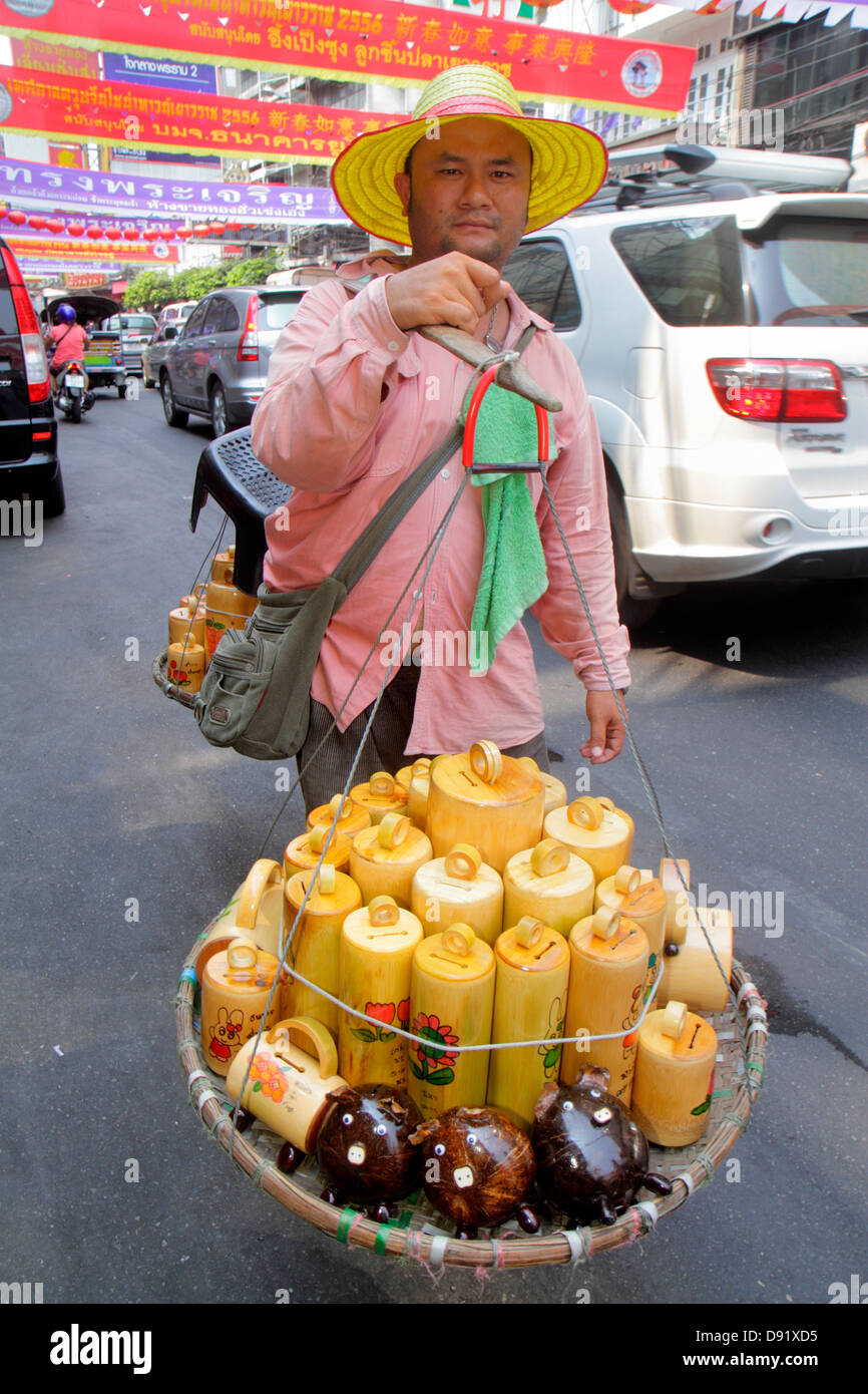 Thailand,Thai,Bangkok,Samphanthawong,Chinatown,Yaowarat Road,traffic ...