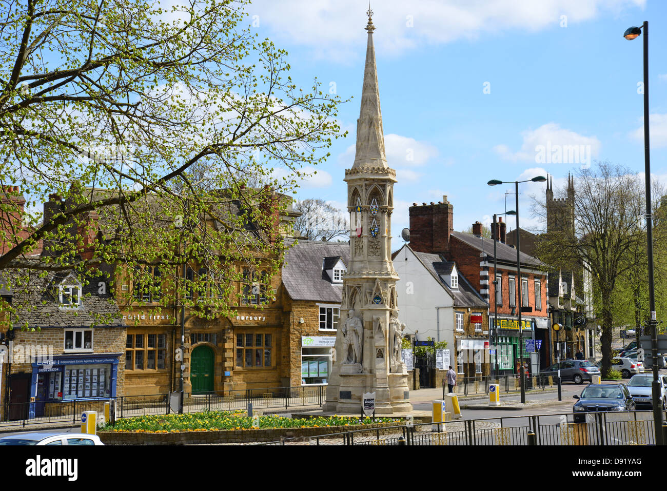 Banbury Cross, Horse Fair, Banbury, Oxfordshire, England, United ...