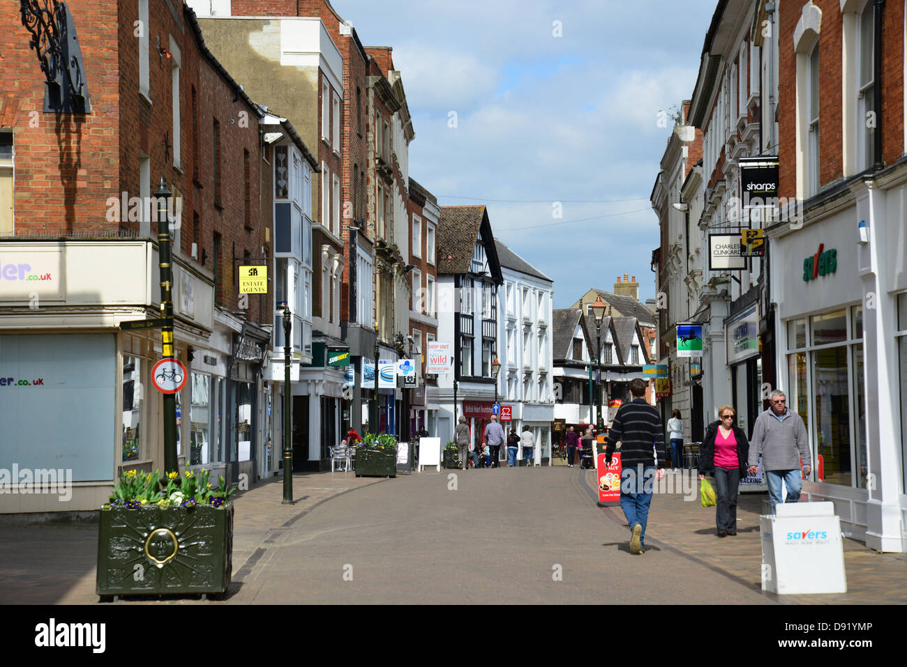 High Street, Banbury, Oxfordshire, England, United Kingdom Stock Photo ...