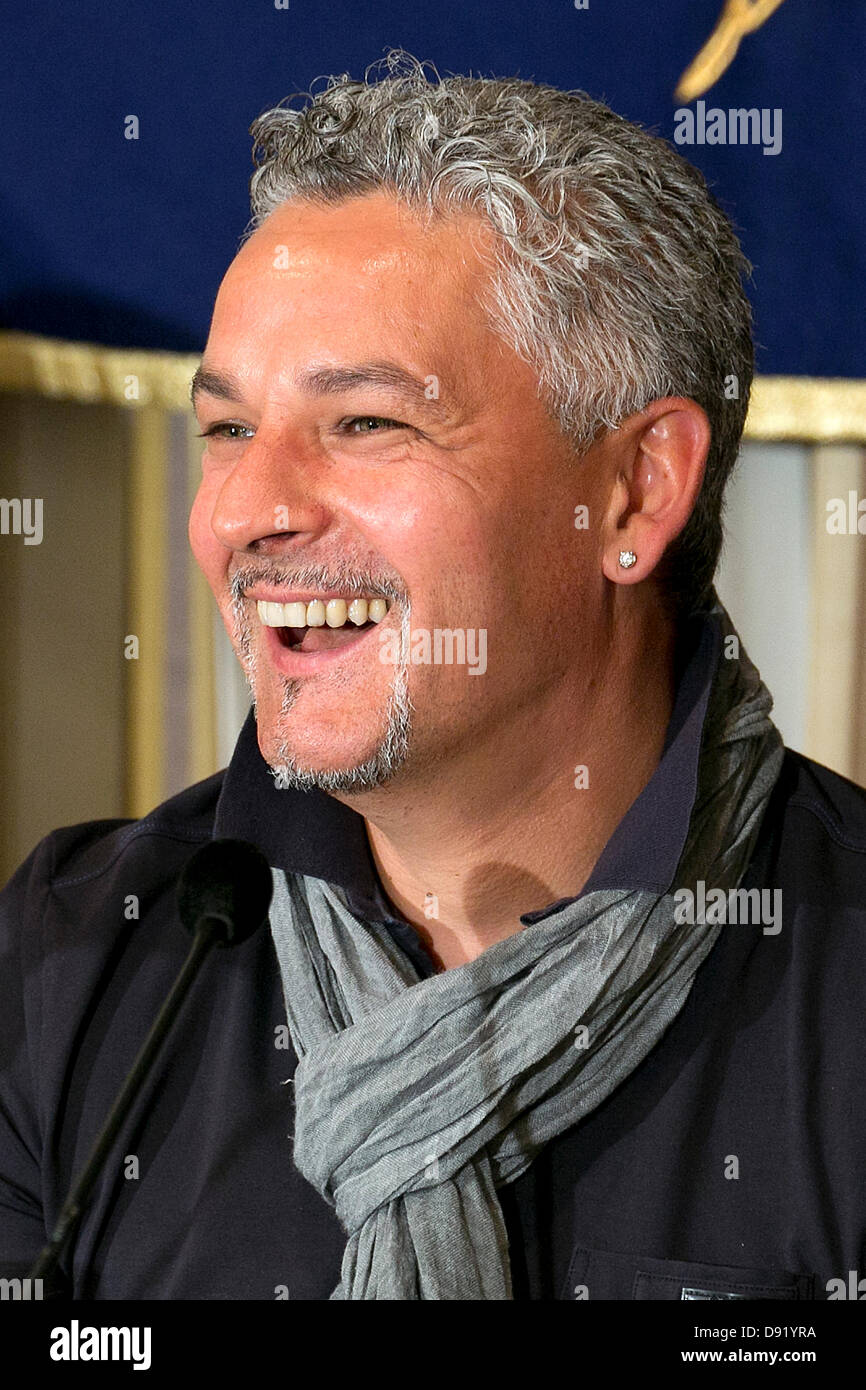 Tokyo, Japan - Roberto Baggio, Italian Soccer Legend, speaks about the ...