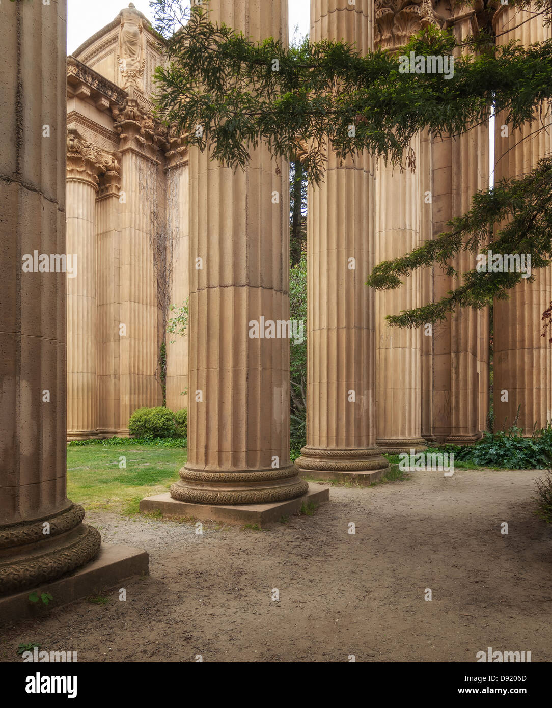 Greek columns in Golden Gate Park Stock Photo - Alamy