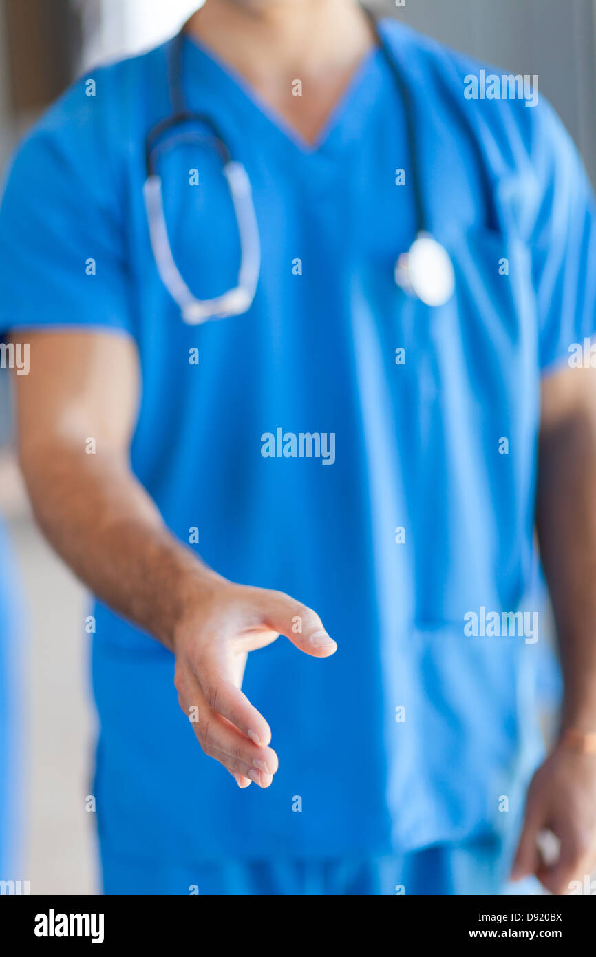 Male care worker hi-res stock photography and images - Alamy