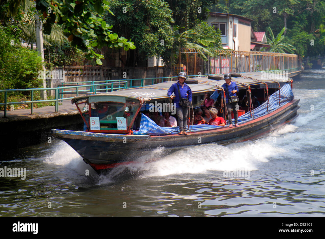 Thailand canal boat hi-res stock photography and images - Alamy