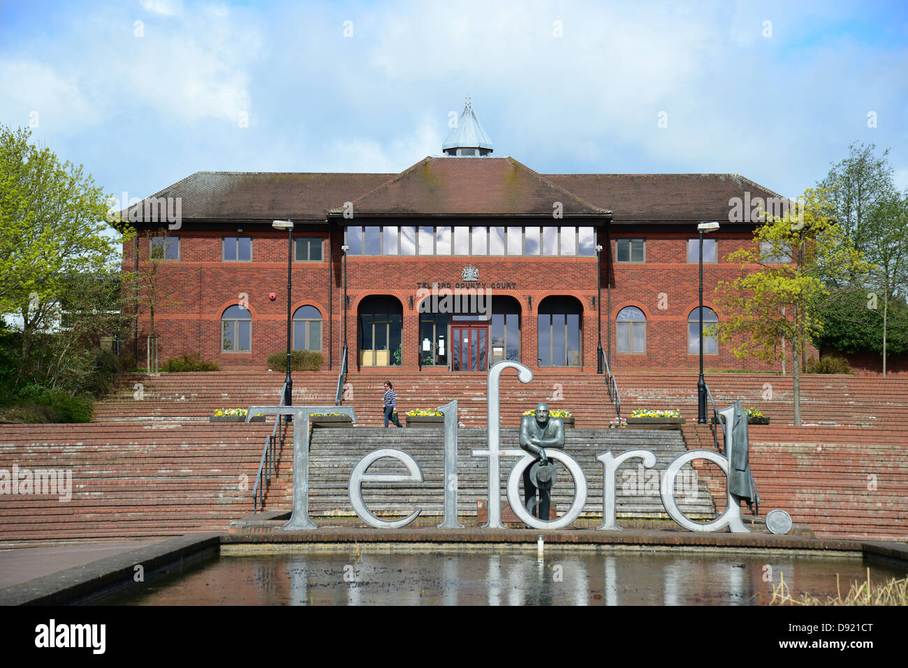 Telford County Court building, Civic Square, Telford, Shropshire ...