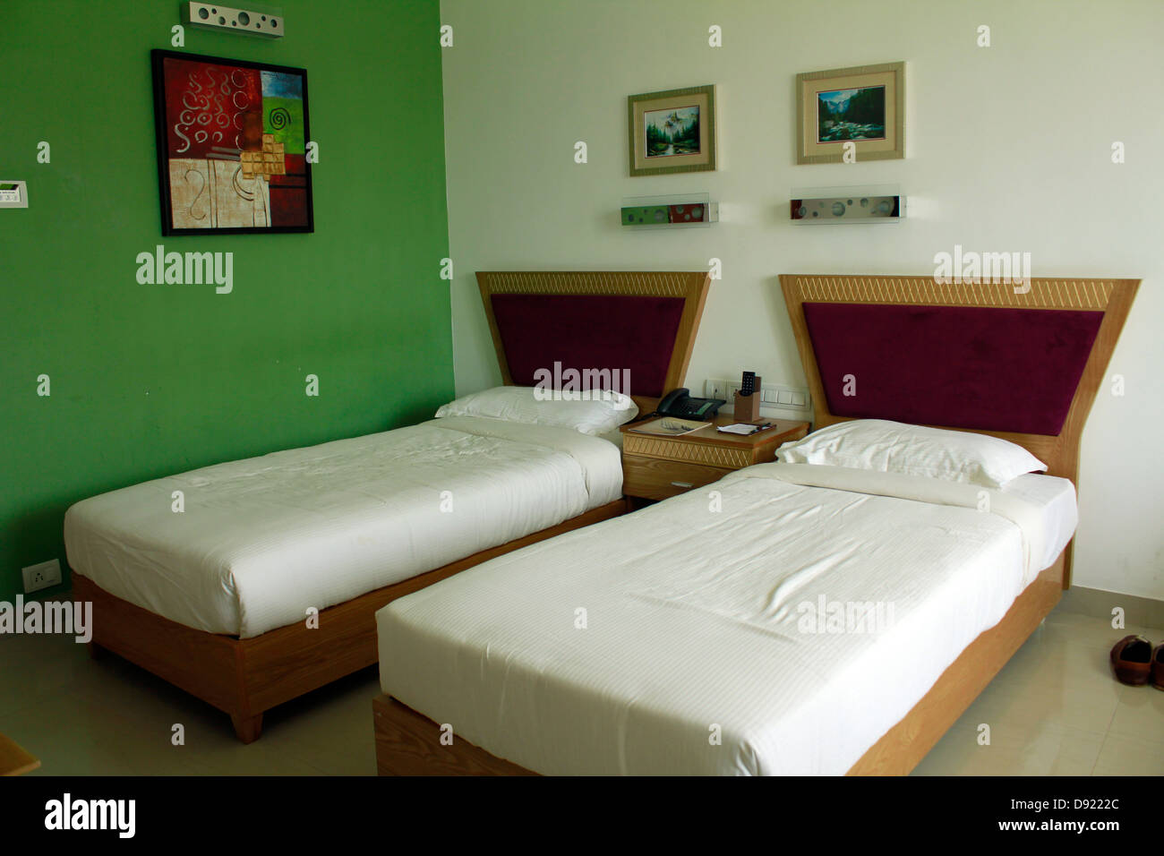hotel room interior in india Stock Photo - Alamy