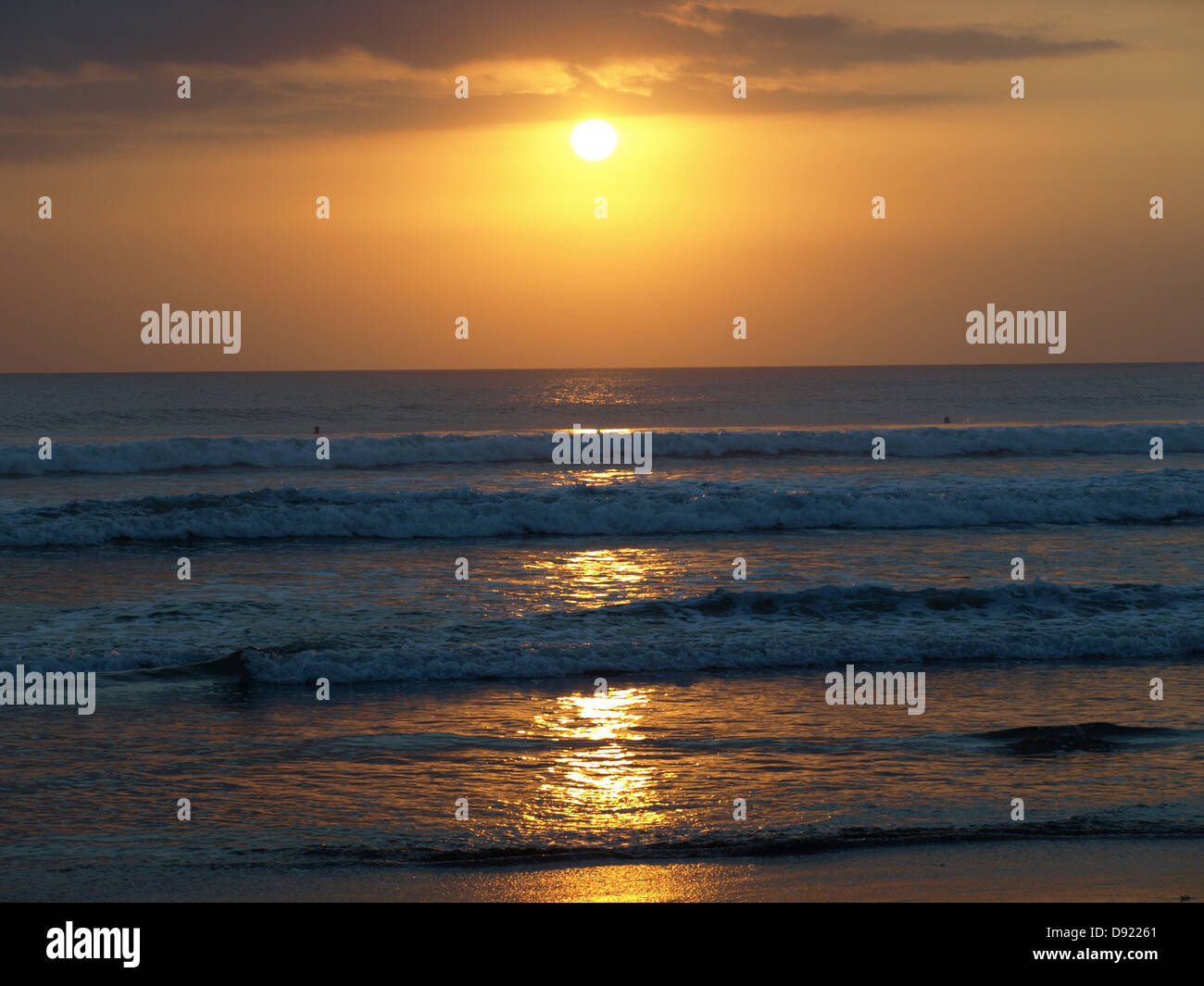Kuta beach sunset hi-res stock photography and images - Alamy