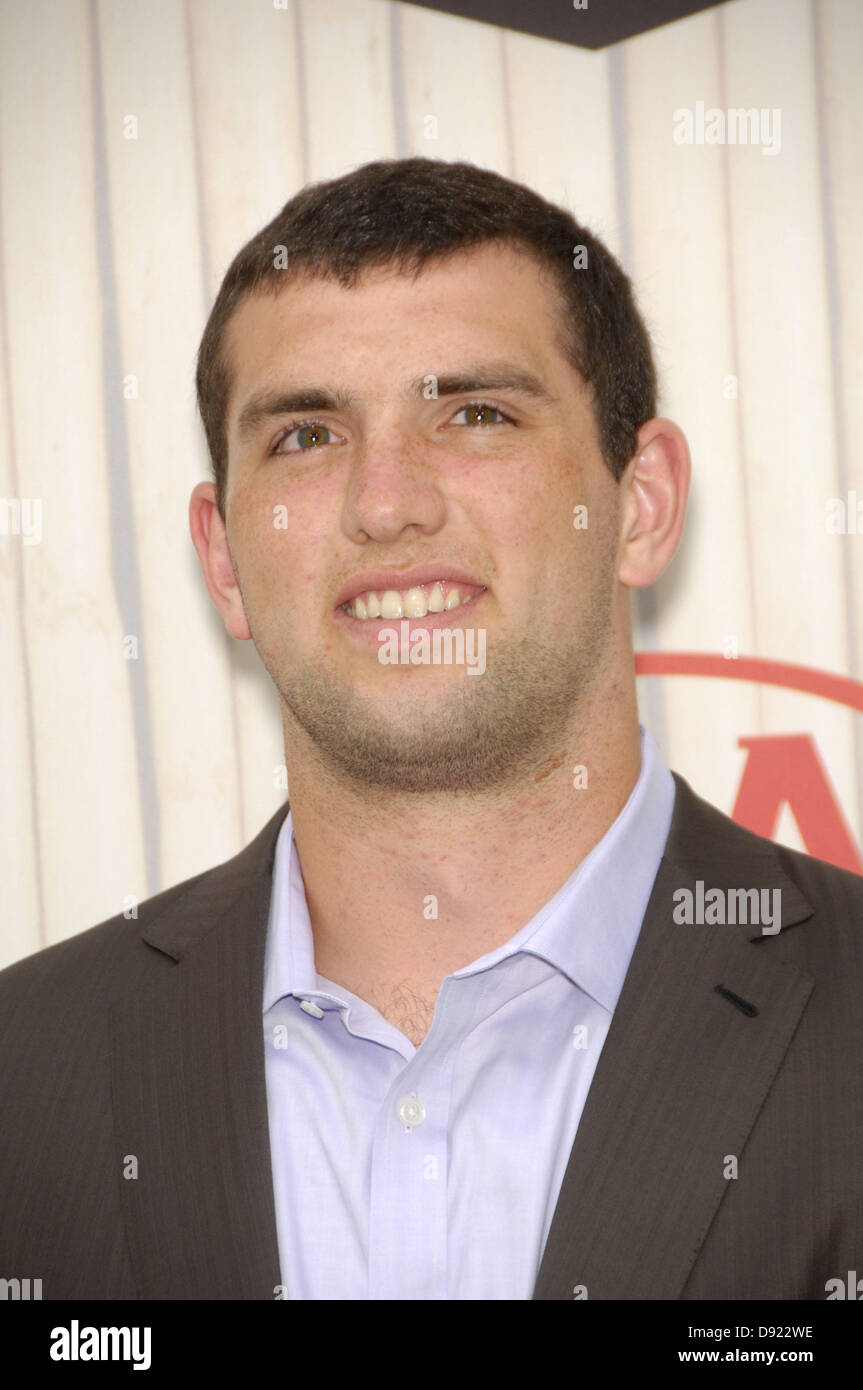 Hollywood, California, USA. 8th June, 2013. Andrew Luck during Spike TV ...