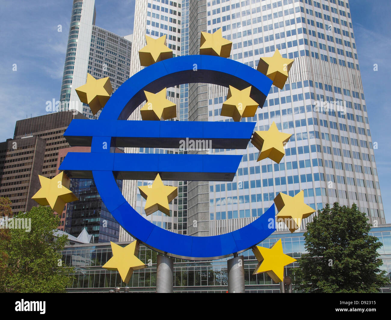 European Central Bank in Frankfurt am Main Germany Stock Photo - Alamy