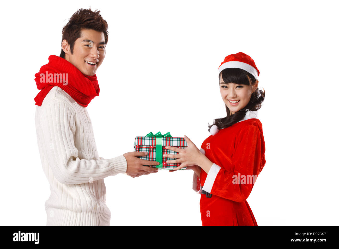 Passing Out Gifts High Resolution Stock Photography and Images - Alamy