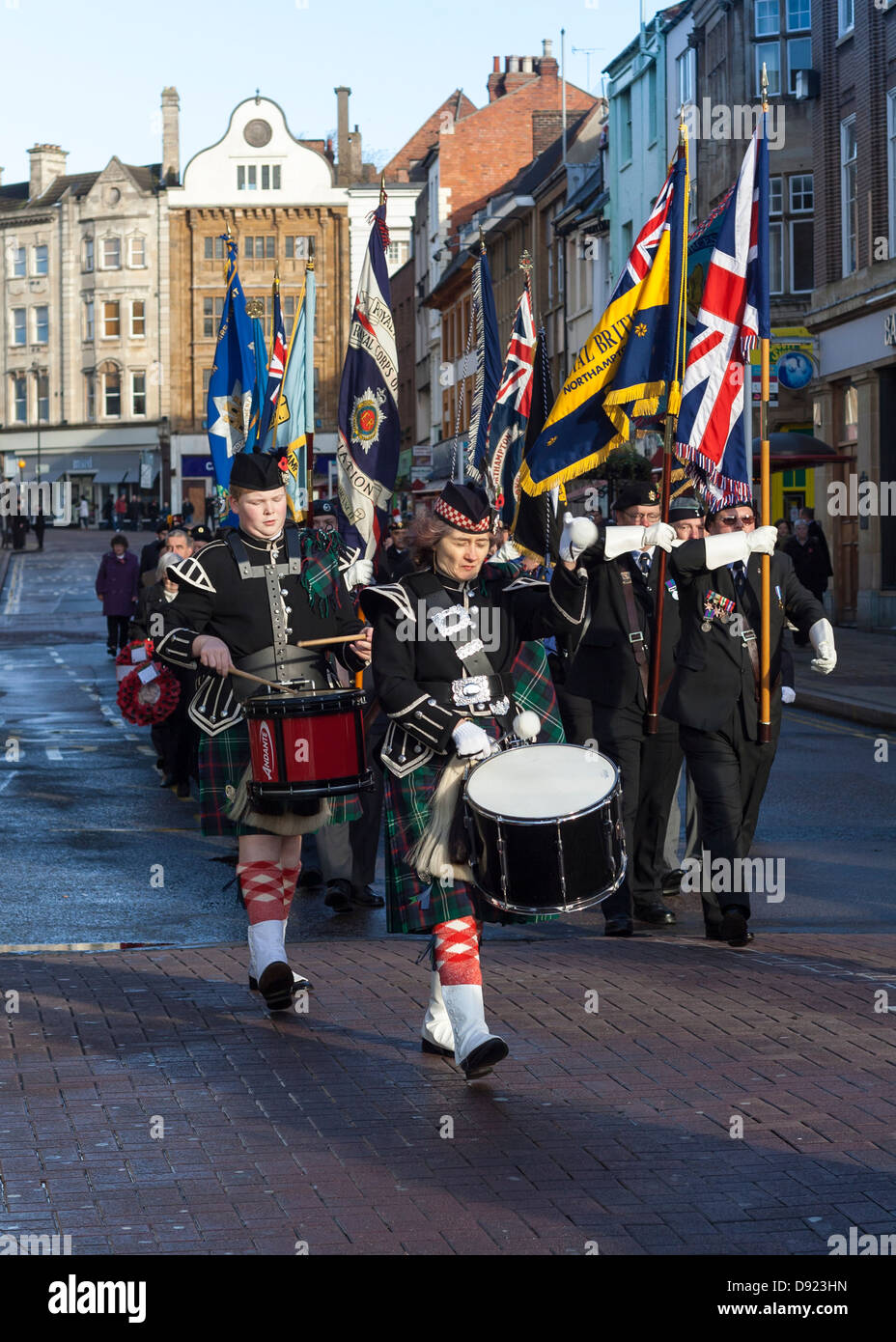 British legion band and corps of drums hi-res stock photography and ...
