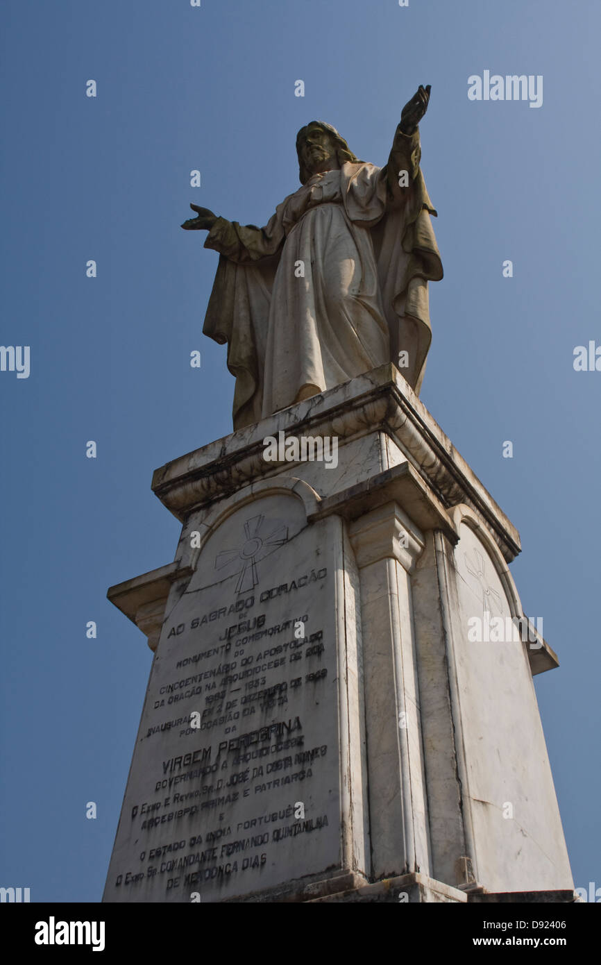 Asia, India,Goa, Old Goa,Se (St.Catherine`s) Cathedral, Jesus Statue ...