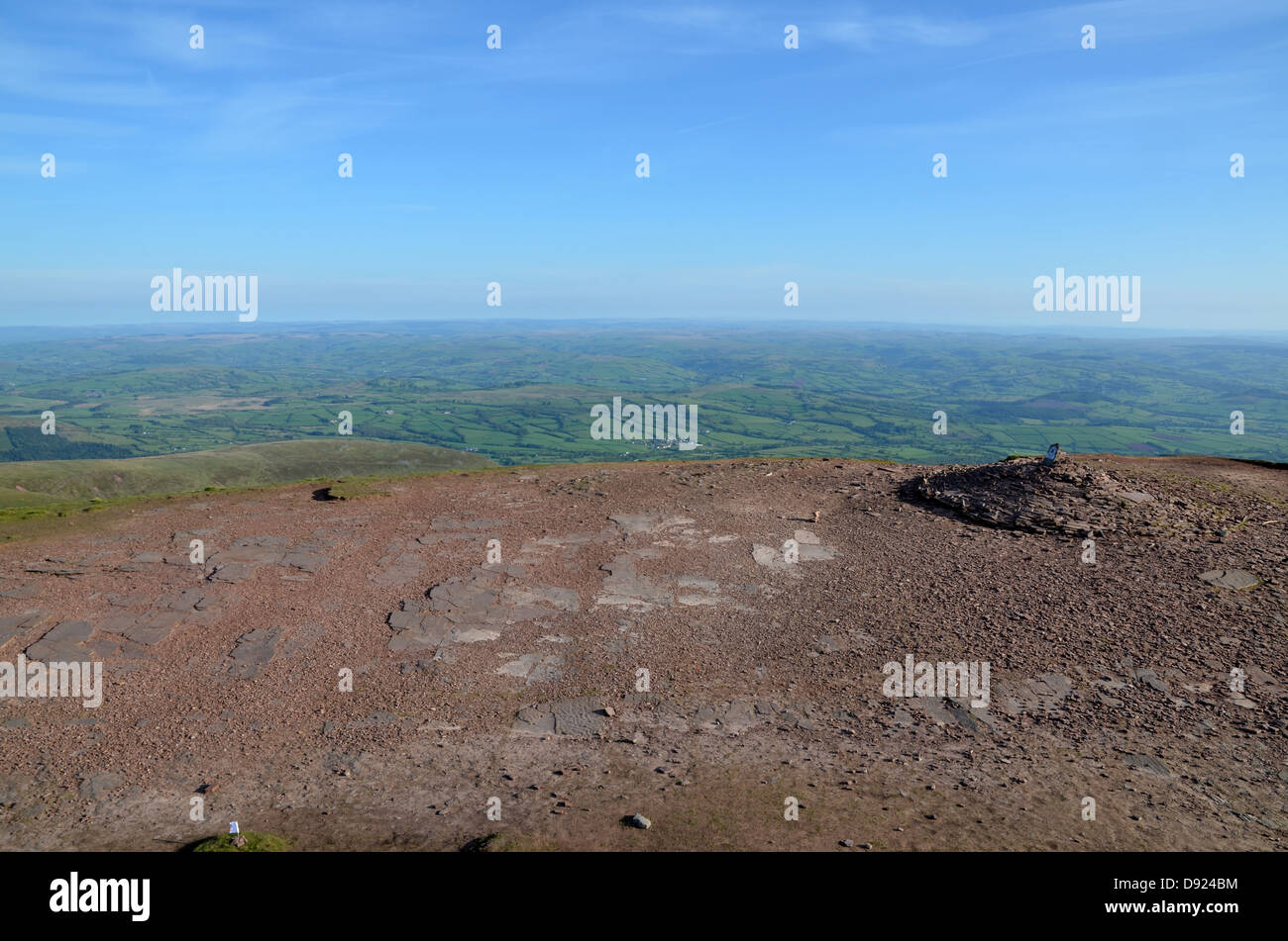 Pen y Fan summit number 3343 Stock Photo - Alamy