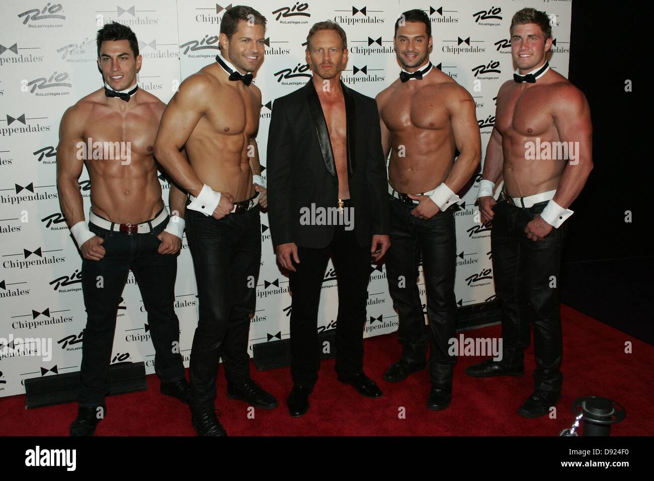 Las Vegas, USA. Jon Howes, Jaymes Vaughan, Ian Ziering, James Davis ...