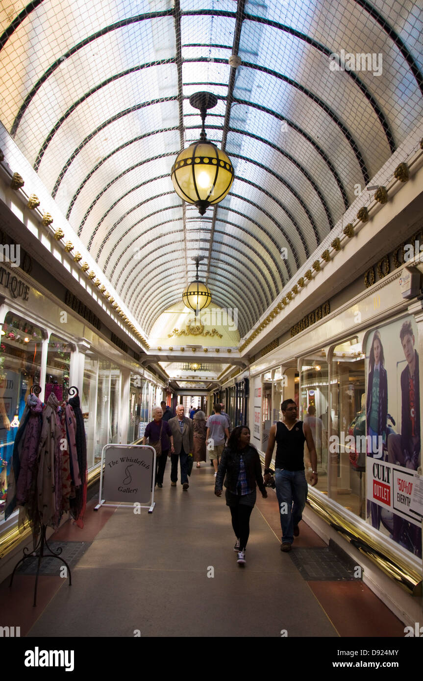 The Corridor shopping arcade in Bath England Stock Photo - Alamy