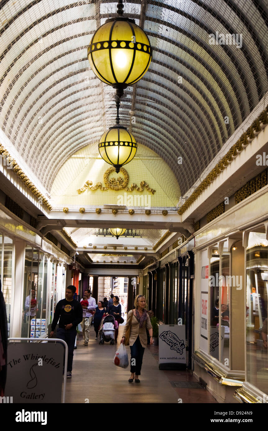 The Corridor shopping arcade in Bath England Stock Photo - Alamy
